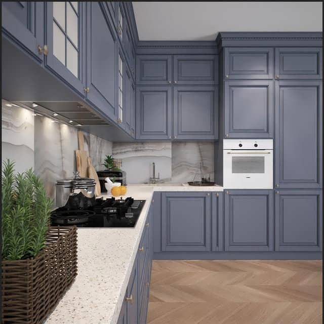 3dsky pro Kitchen Scavolini – Baltimora 3D Model